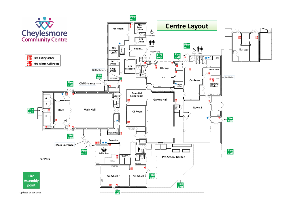 Room Finder – Cheylesmore Community Centre