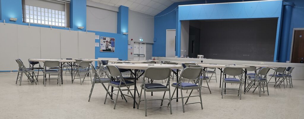 Main Hall & Stage – Cheylesmore Community Centre